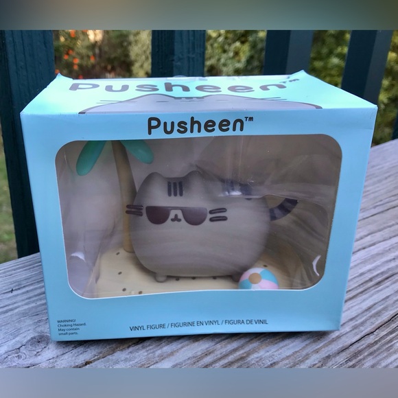 Pusheen | Toys | 27 Pusheen Cat Beach Vacation Collectible Vinyl Figure ...